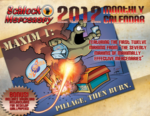 Schlock Mercenary - Calendar Errata Frittata