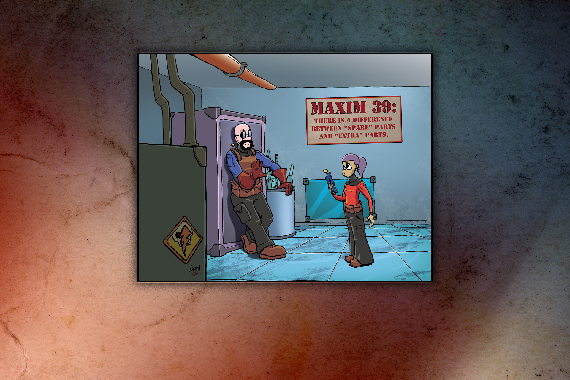 Schlock Mercenary - 2015 Calendar Wallpapers