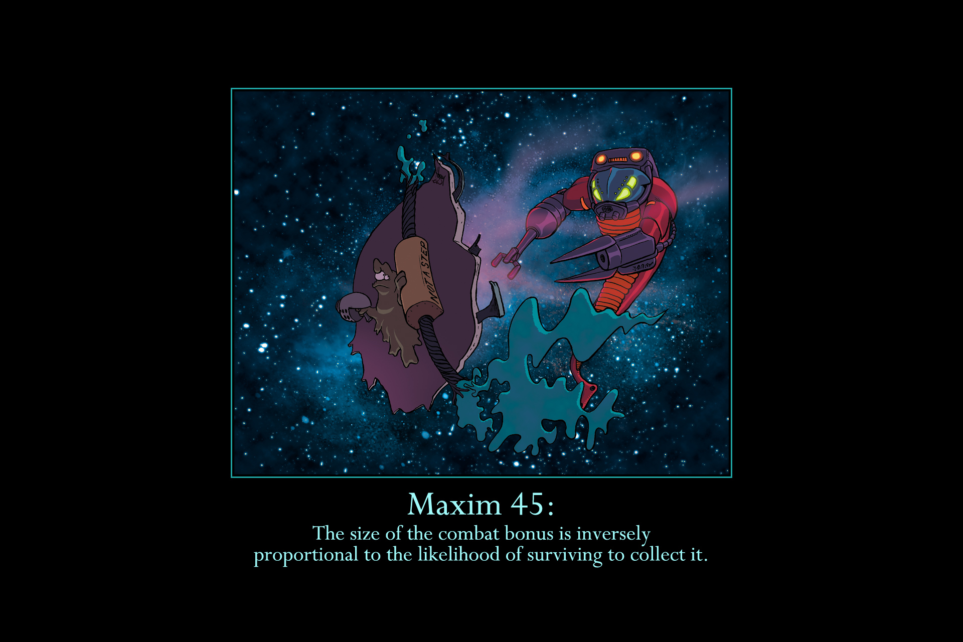 Schlock Mercenary - 2015 Calendar Wallpapers